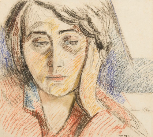 Otto van Rees - Portrait of Guusje van Dongen | Bob Scholte Fine Art