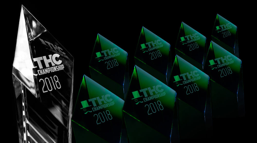 Photographing The Beautiful THC Championship Trophies