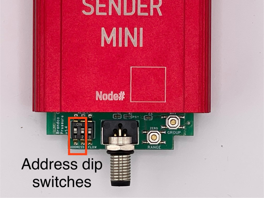 Change the node address