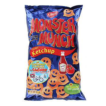 Monster Munch Ketchup 85g | myfrenchfood