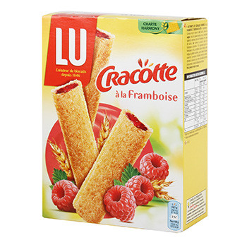 Cracotte LU Framboise x12 200g | myfrenchfood