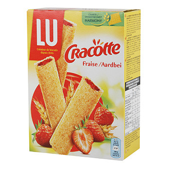 Cracottes LU Fraise x12 200g | myfrenchfood