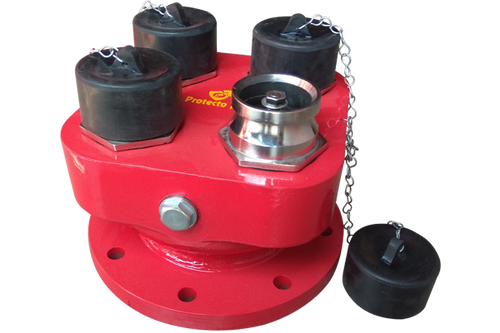 4 WAY FIRE BRIGADE INLET | Protecto Fire