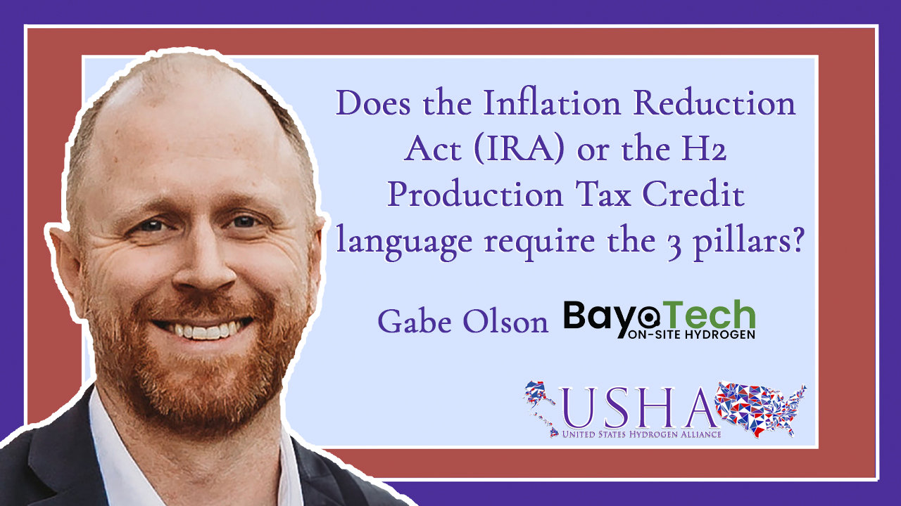 Hydrogen Tax Credits (HTC) outlined in the Inflation Reduction Act (IRA ...