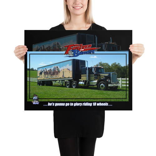 Forever the Bandit Tribute Poster | Semi Freaks