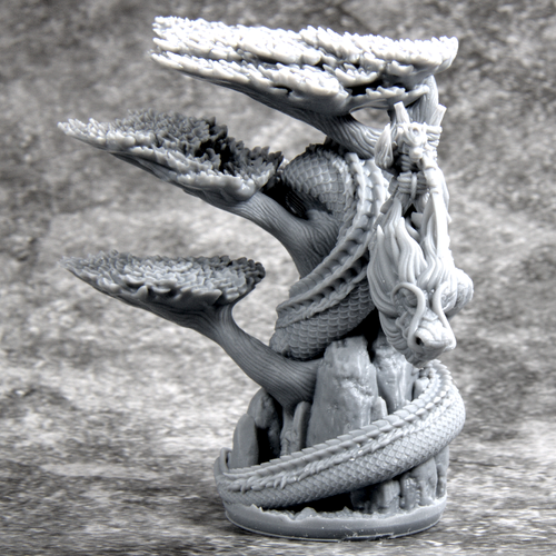 3D Printed Tatsu (With Tree) | cromarty forge