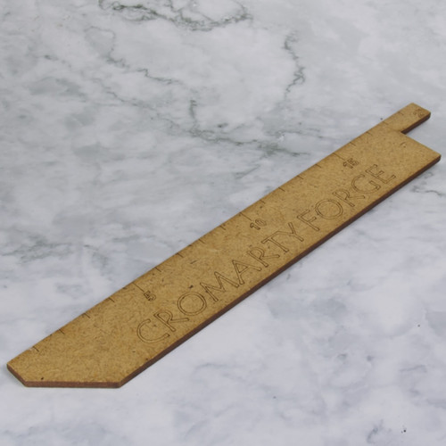 Laser Cut Ruler | cromarty forge
