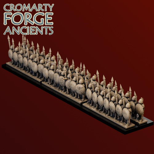 10mm Carthage Heavy Infantry 3D Printed | cromarty forge