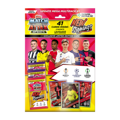 Match Attax 2023/24 - Update #1 - New Signings | M & K Collectibles