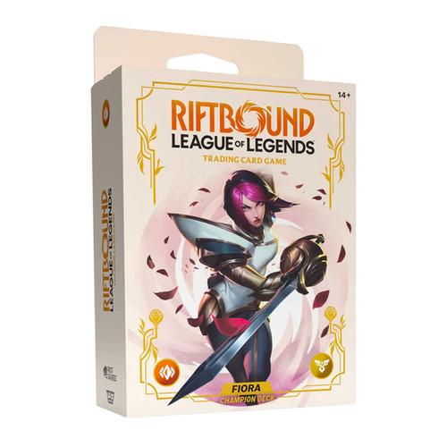 Riftbound League Of Legends Spiritforged Starter Deck Fiora M K