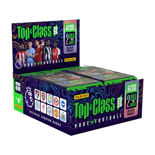 Panini Premier League Top Class 2025 - Fat Pack Box (10 Packs) | M & K ...