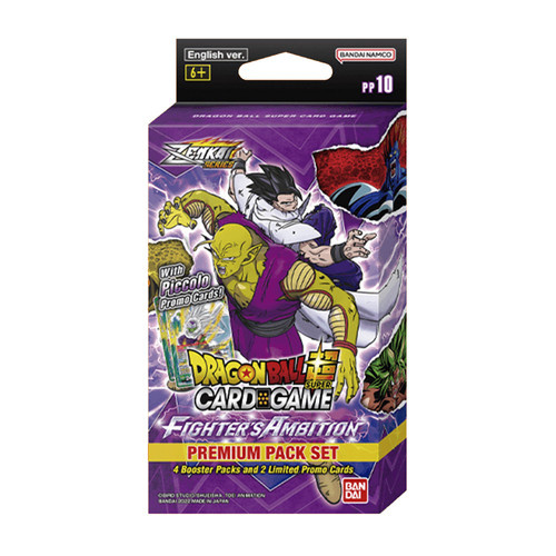 Dragon Ball SCG - Fighters Ambition(B19) Premium Pack (PP10) | M & K ...