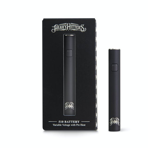 Heavy Hitters 510 Battery Variable Voltage Black | Humboldt's Premium