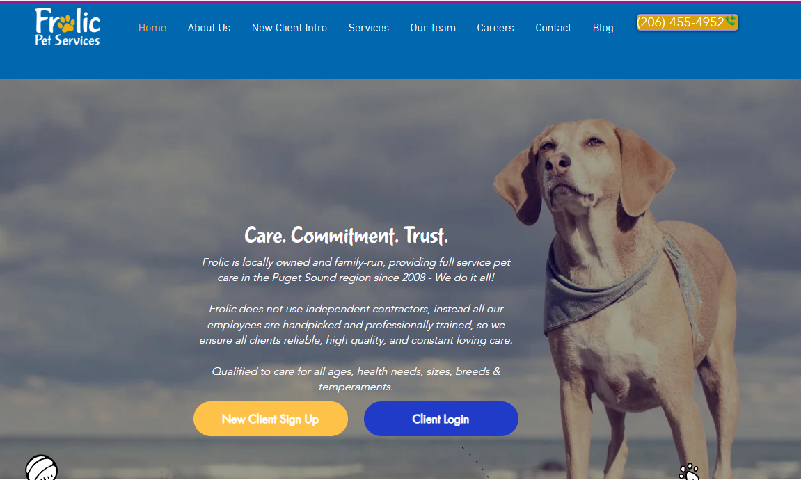 Dog Walking | Frolic Pet Services