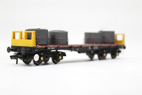 Pre-Owned Bachmann BAA Yellow Railfreight Metals Steel Carrier Wagon ...