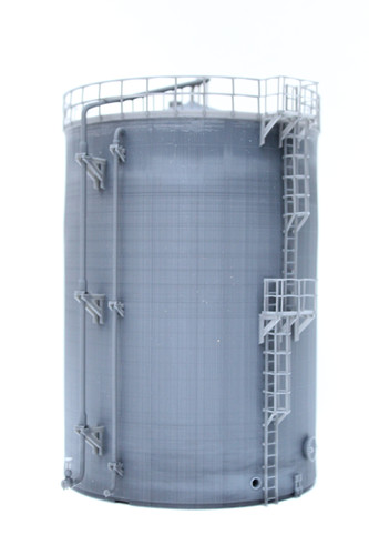 Large Oil Storage Tank with ladder 165mm Tall 1:76 OO Gauge Model Rail ...