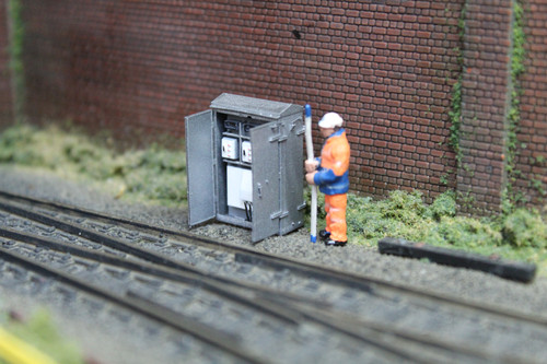 Relay Box 4 Door - OPEN - Galv Grey | goodwoodscenics