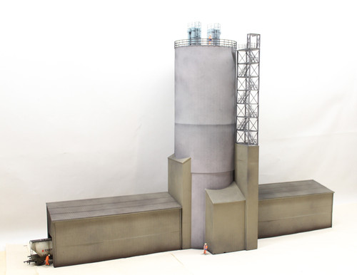 Hope Cement Works - MAIN SILO - Over Rail Loading - OO 1/76 ...