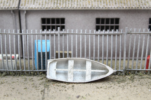 Wooden Rowing Boats - WHITE - Pack of 5 | goodwoodscenics