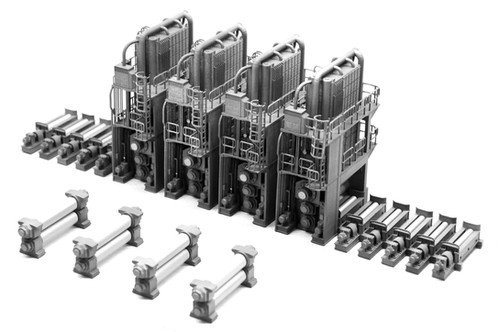 Steel Mill - Hot Rolling Mill - SET OF 4 - UNPAINTED - 1:76 OO Gauge ...