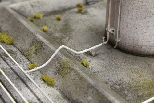 2.4mm Up over Bund Pipework Section - UNPAINTED - Pack of 4 ...