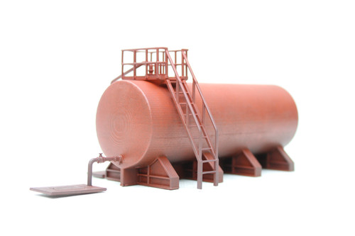 Large Diesel Fuel Tank - SINGLE - RED - 1:76 OO Gauge Model Railway ...