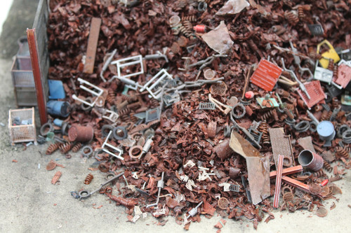 Scrap Metal Pile - DELUXE | goodwoodscenics