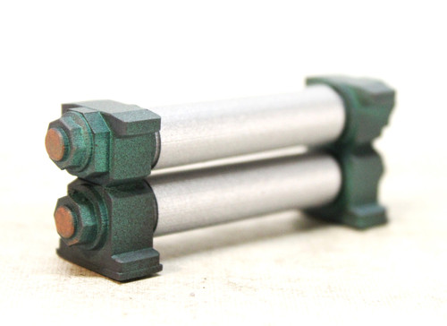 Steel Mill - WORK ROLLERS - GREEN - 1:76 OO Gauge Model Railway ...