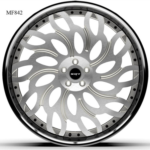 22" 24" 26" 28" by 2pc Forged - built to Dodge's MF842 | CA Custom Wheels