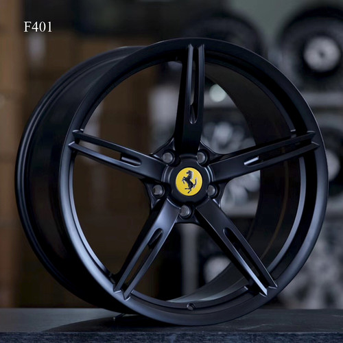 20" 21" Forged Monoblock - Built to Ferrari - F401 | CA Custom Wheels