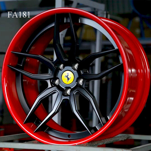 20" 21" 22" by 2pc Forged custom built to Ferrari FA18 | CA Custom Wheels