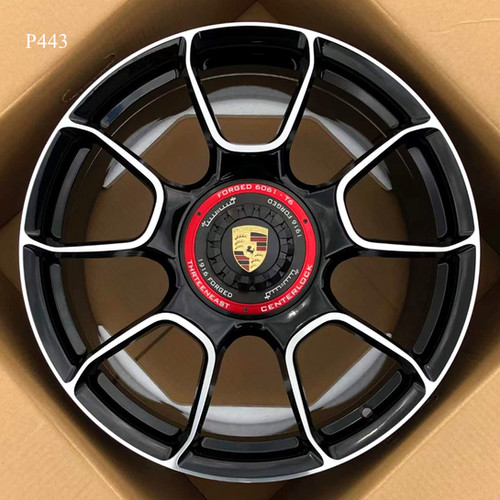 20" 21" 22" Forged Monoblock - Built to Porsche - P443 | CA Custom Wheels