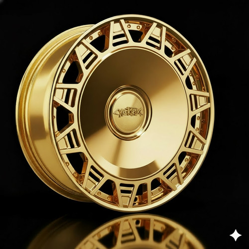 24" 26" 28" forged 3pc built to Cybertruck | CA Custom Wheels