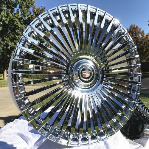 20" 22" 24" 26" Cadillac Forged Monoblock - AE330 Chrome | CA Custom Wheels