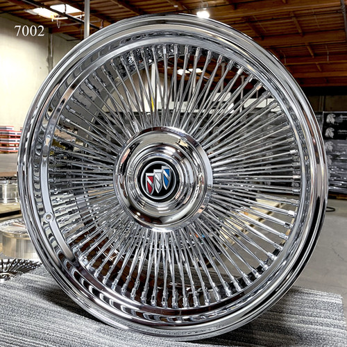 All Chrome 20" 22“ 24" Buick Wire Wheels RWD | CA Custom Wheels