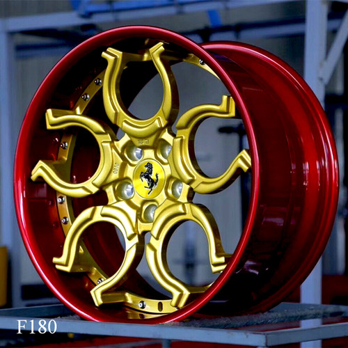 20" 21" 22" by 2pc Forged built to Ferrari F180 | CA Custom Wheels