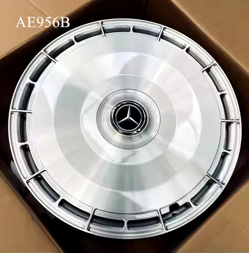 22" 23" 24" Forged by Brushed for Mercedes w/floating caps - AE956 | CA ...