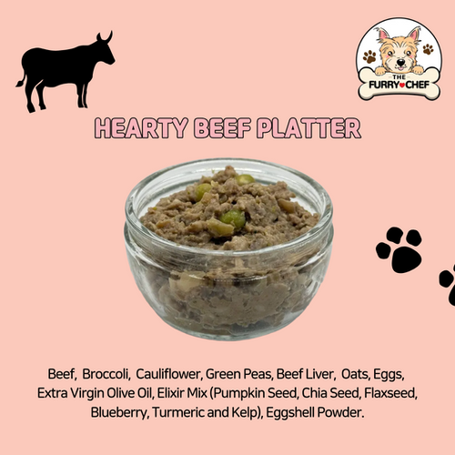 HEARTY BEEF PLATTER | The Furry Chef SG