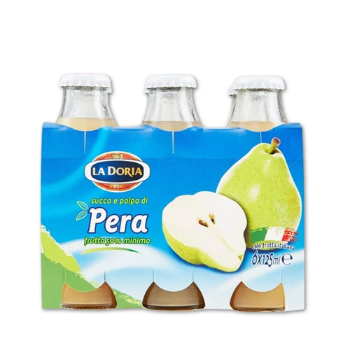 Buy La Doria Pear Fruit Juice 125ml x6 – Italian Succo di Pera | Bel ...