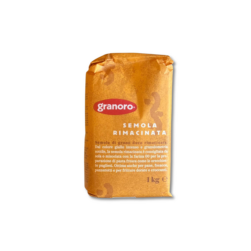 Granoro Semola Rimacinata Flour 1kg - Authentic Italian Quality | Bel ...