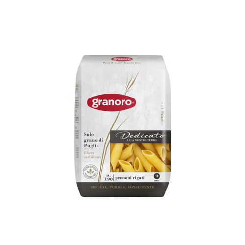 Granoro Pennoni Rigati N.190 Pasta 500g - Authentic Italian Cuisine ...