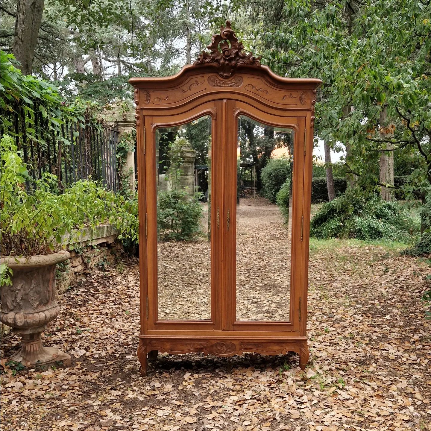 Antique French Wardrobe Armoire Antique Furniture French Vintage Rococo ...