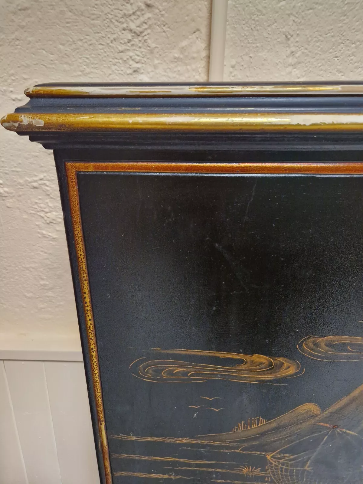 Antique Chinese Bed Rococo Style | Rocaille