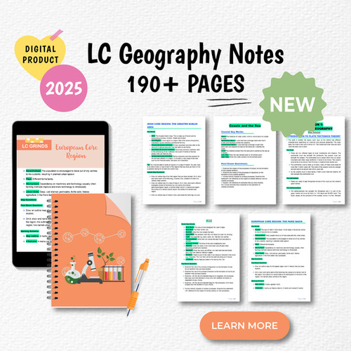 LC Geography Notes | Leaving-Cert-Grinds
