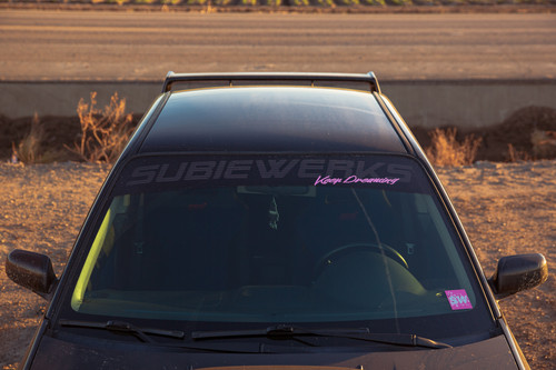 80's Retro Reflective Banner | SUBIEWERKS
