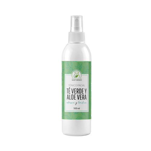 Tónico Facial Hidratante De Té Verde Con Aloe Vera | Productos Mart México