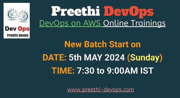DevOps Online Training by Preethi Dovala