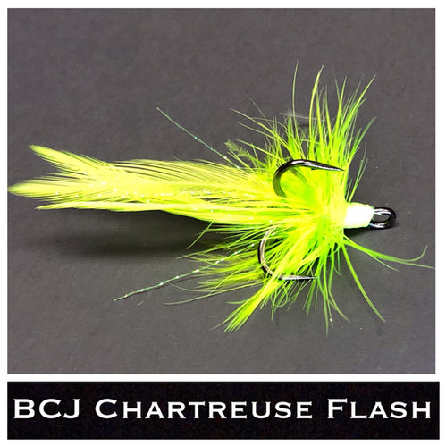 BCJ Chartreuse Flash | bryants-custom-jigs