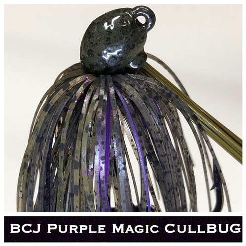 BCJ Purple Magic CullBUG | bryants-custom-jigs