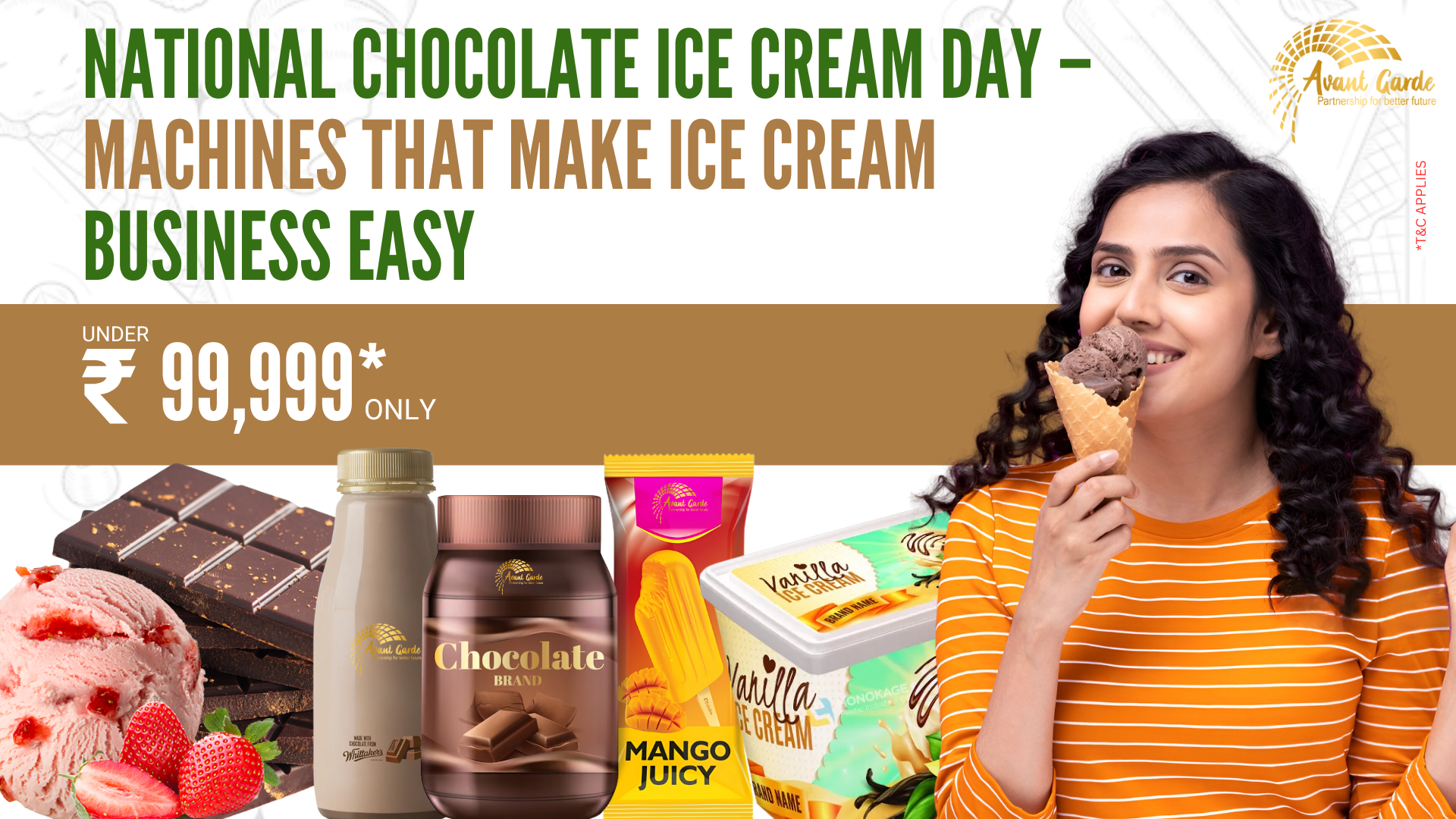 National Chocolate Ice Cream Day – Machines That Make Ice Cream ...